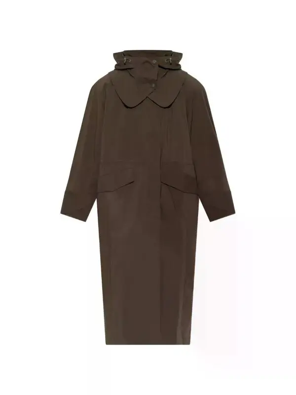 IRO PARIS Enyla Hooded Coat - Brown
