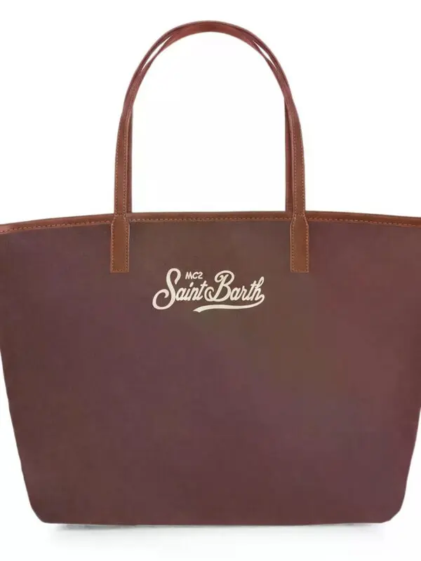 MC2 SAINT BARTH City Logo-embroidered Tote Bag
