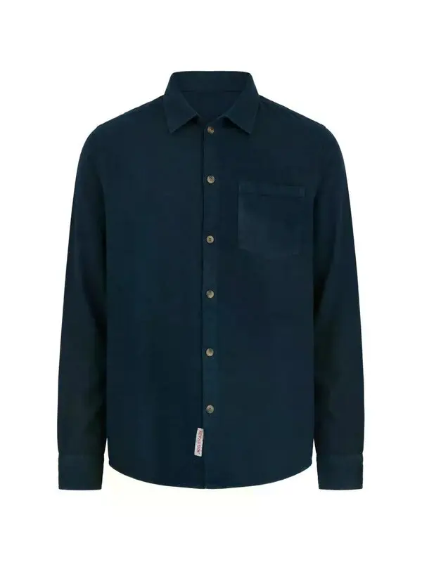 REVOLUTION NOW Button-down Chest-pocket Shirt