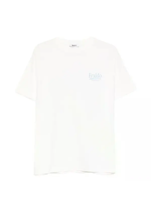 ERALDO Cotton Logo Print T-shirt