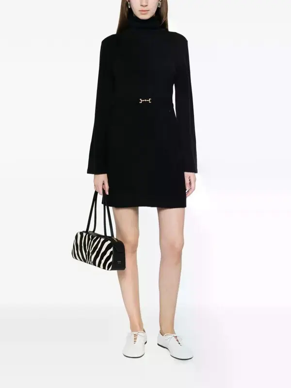 Rixo Aly Roll-neck Mini Dress