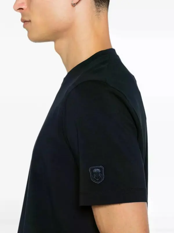 Corneliani Logo-patch T-shirt