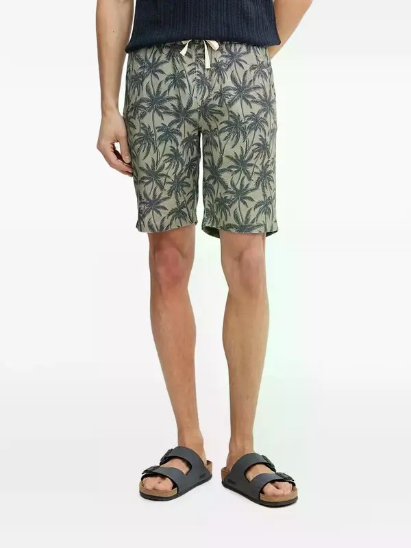 JOOP! Bermuda Shorts With Palm Tree Print