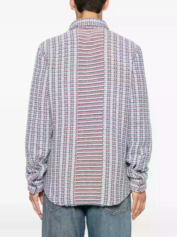 GOD'S TRUE CASHMERE Modern Heritage Check Cashmere Shirt