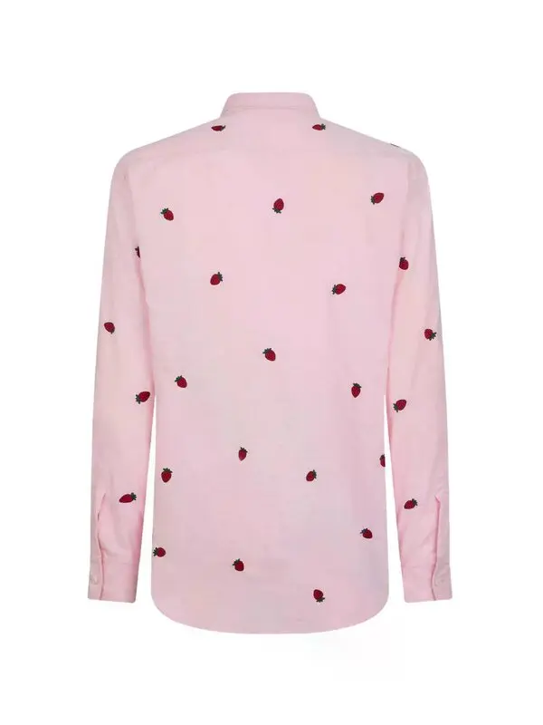 Dsquared2 Strawberry-embroidered Shirt