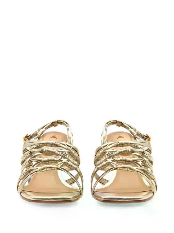 ANDREA CARRANO Strappy Leather Sandals