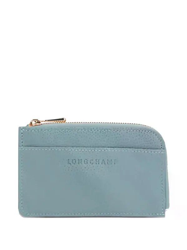Longchamp Le Foulonné Grained Leather Cardholder