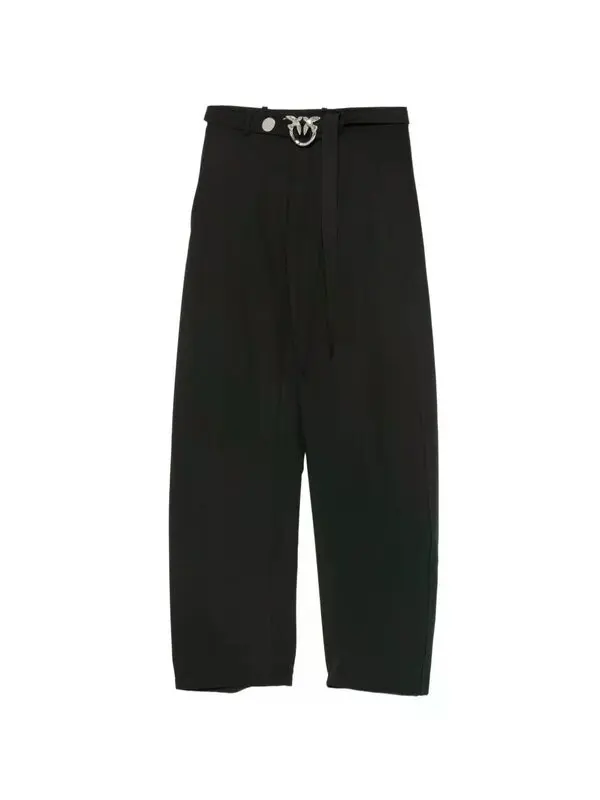 Pinko Trousers With Love Birds Buckle