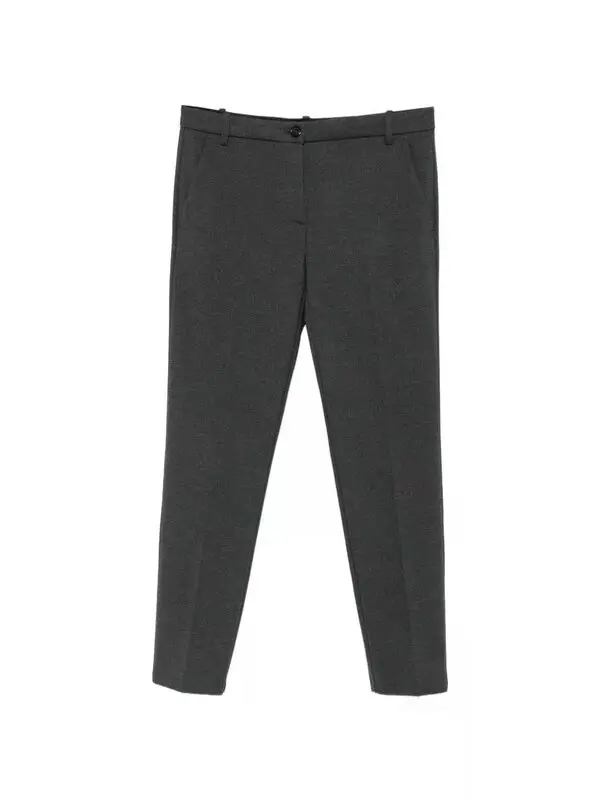 Pinko Tailored Belt-loop Trousers - Grey