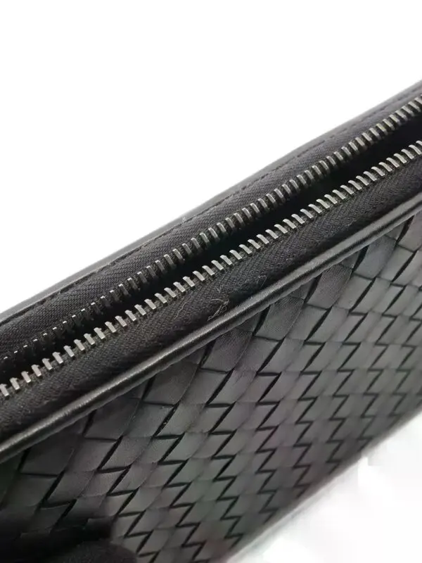 Bottega Veneta Intrecciato Zip-around Wallet
