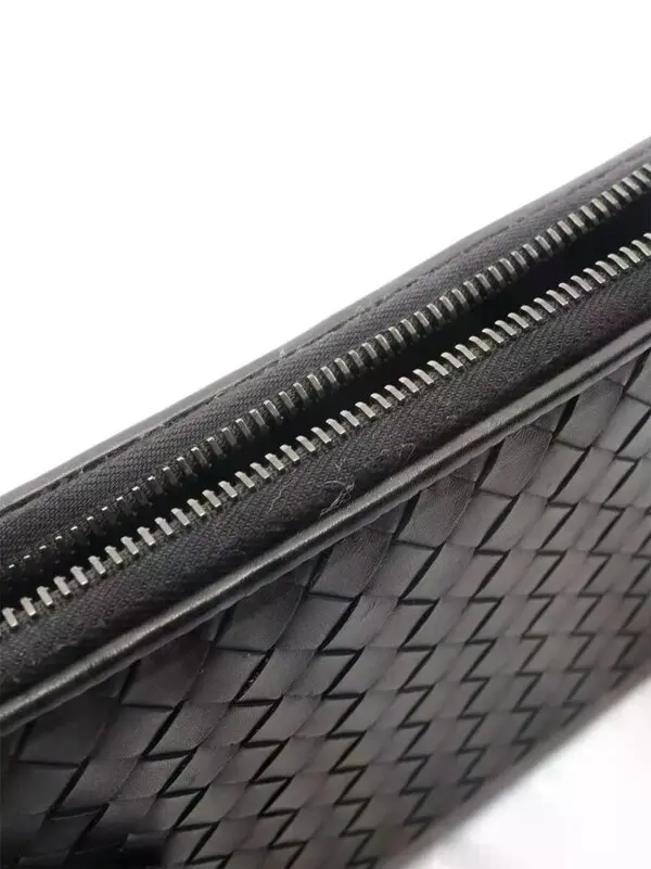 Bottega Veneta Intrecciato Zip-around Wallet
