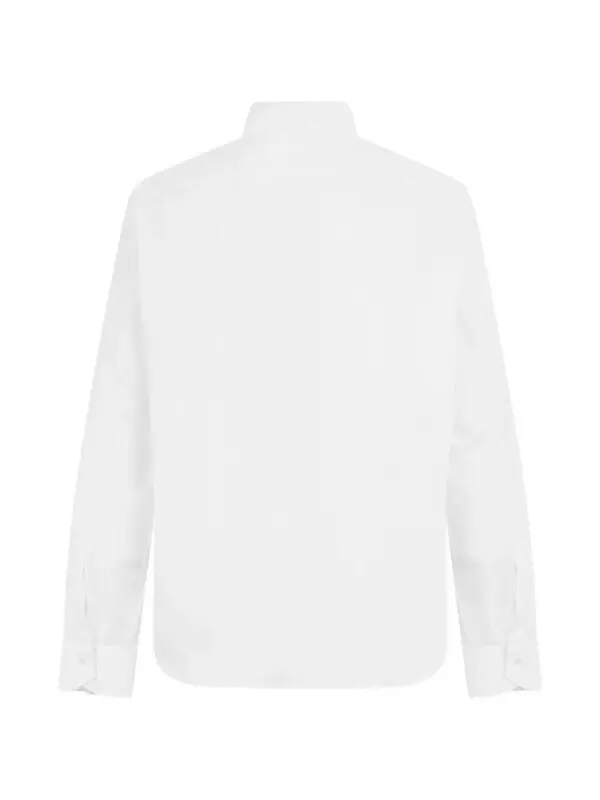 Canali Long-sleeve Spread-collar Shirt