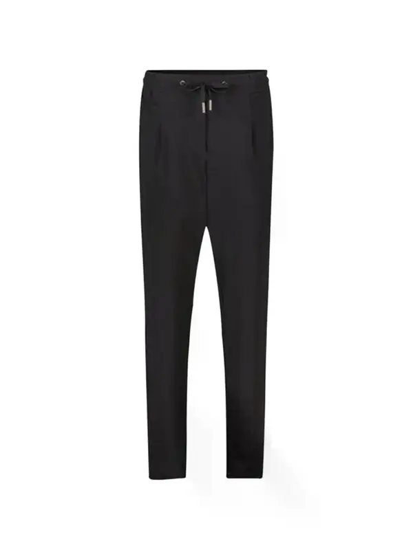 BETTY & CO Drawstring Waistband Tapered Trousers