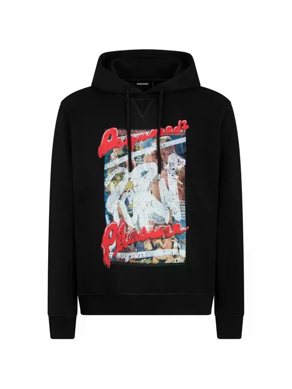 Dsquared2 Rocco Logo Print Hoodie