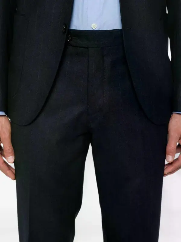 LARDINI Pinstripe Single-breasted Suit