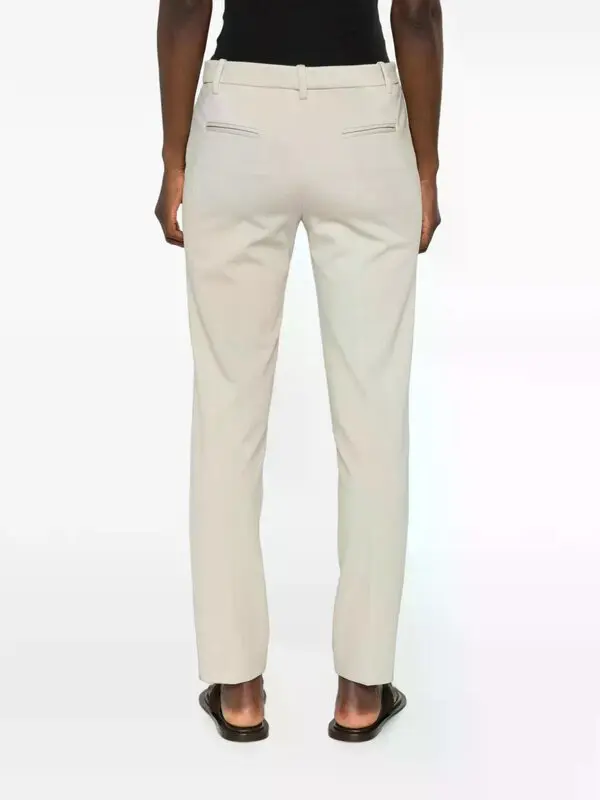 Pinko Bello Pressed-crease Belt-loop Trousers