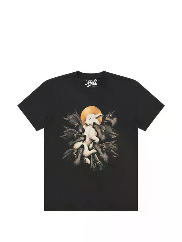 MELT Graphic-print Cotton T-shirt