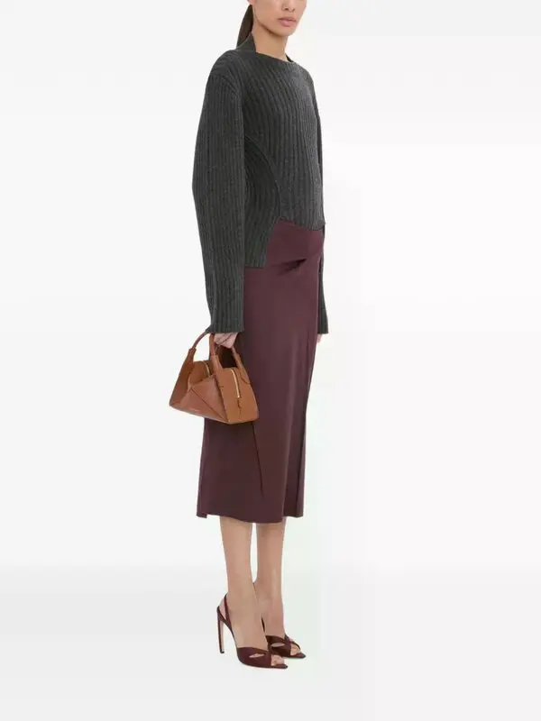 Victoria Beckham Mini Plié Tote Bag