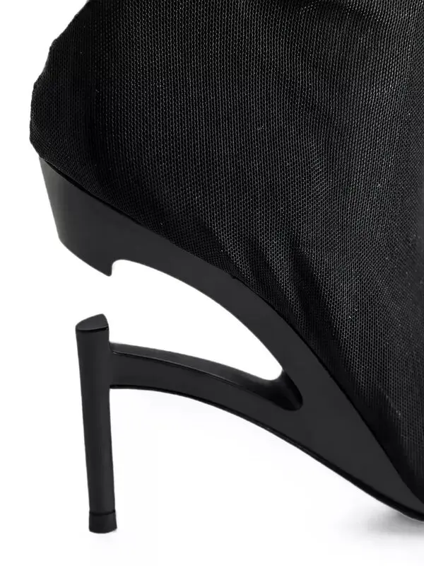 B1ARCHIVE Mesh Panelled Open-toe Sandals
