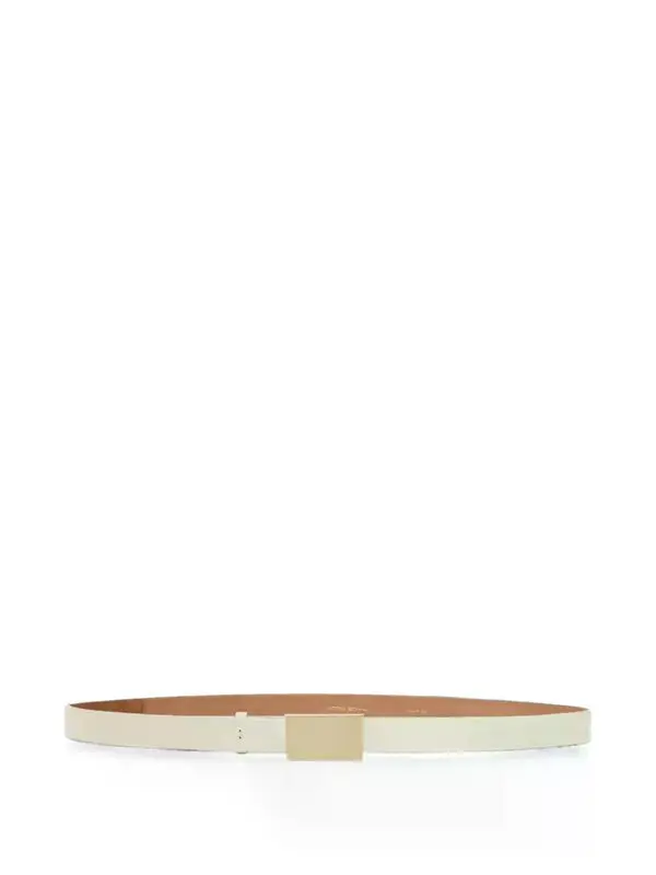 Victoria Beckham Portofino Mirror Belt - White