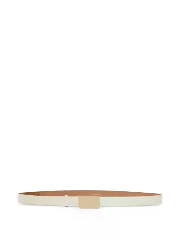Victoria Beckham Portofino Mirror Belt - White