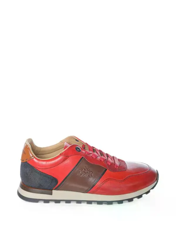 LA MARTINA Todi Leather Sneakers - Red