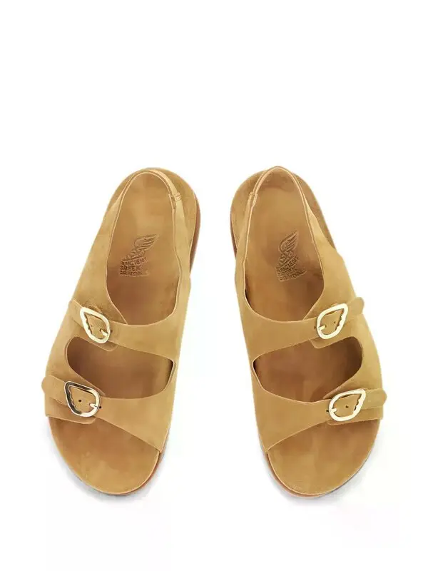 ANCIENT GREEK SANDALS Kasteli Suede Sandals
