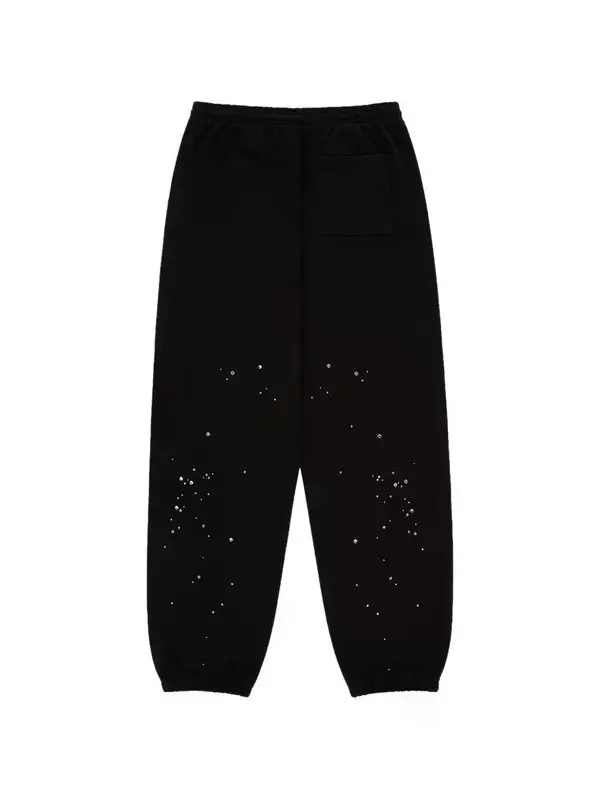 SP5DER Rhinestone-embellished Track Pants