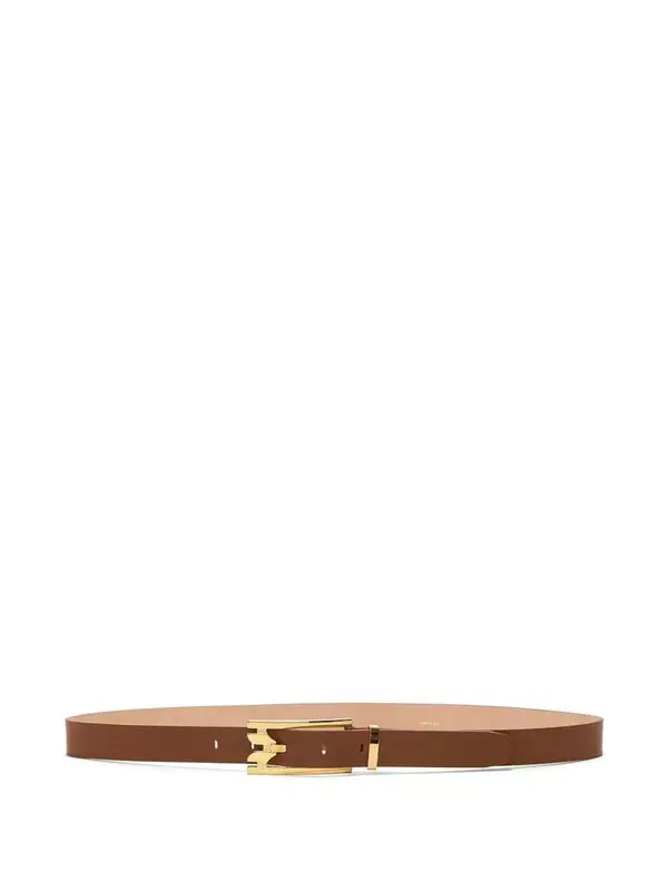 Victoria Beckham Dorian Pin-buckle Belt - Brown