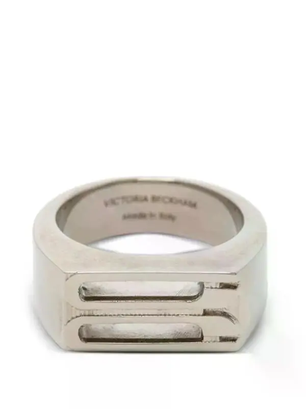 Victoria Beckham Dorian Signet Ring In -tone