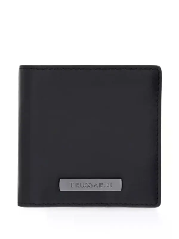 TRUSSARDI Logo-plaque Bi-fold Wallet