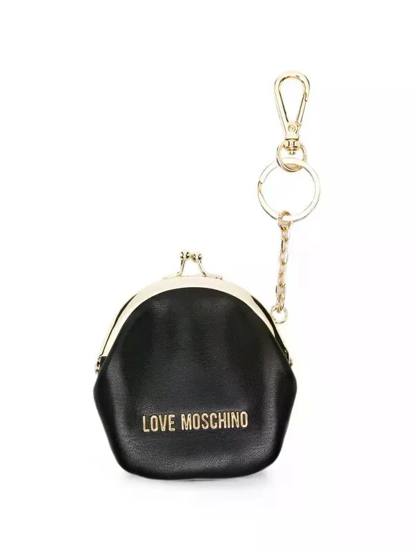 Moschino Logo-plaque Clip-fastening Wallet