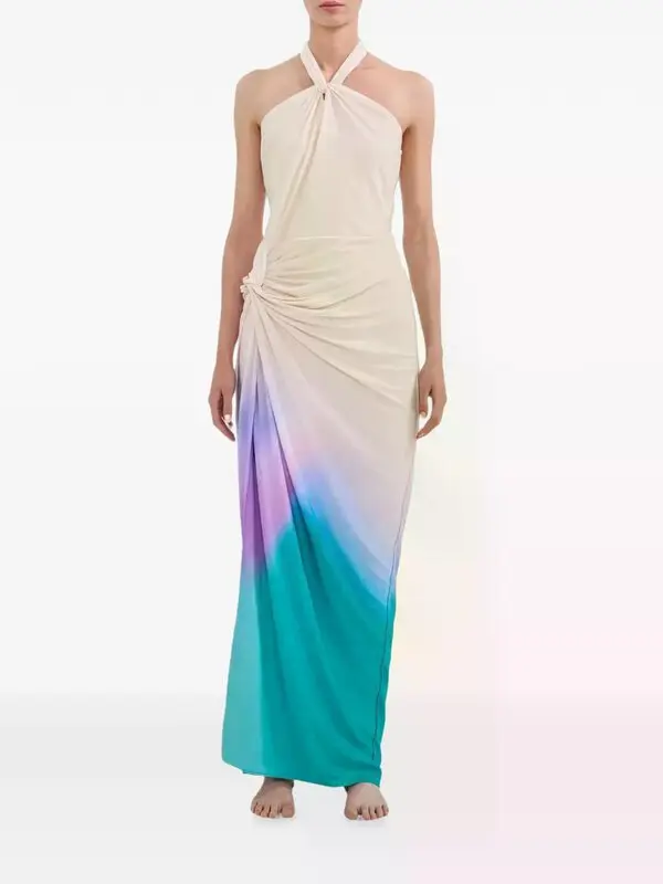 BAOBAB Linus Ombré-effect Halterneck Dress