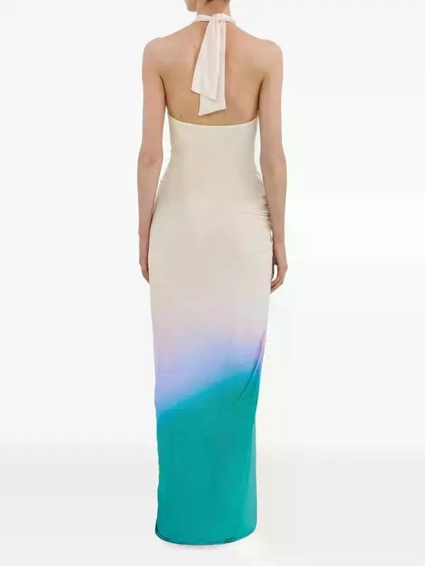 BAOBAB Linus Ombré-effect Halterneck Dress