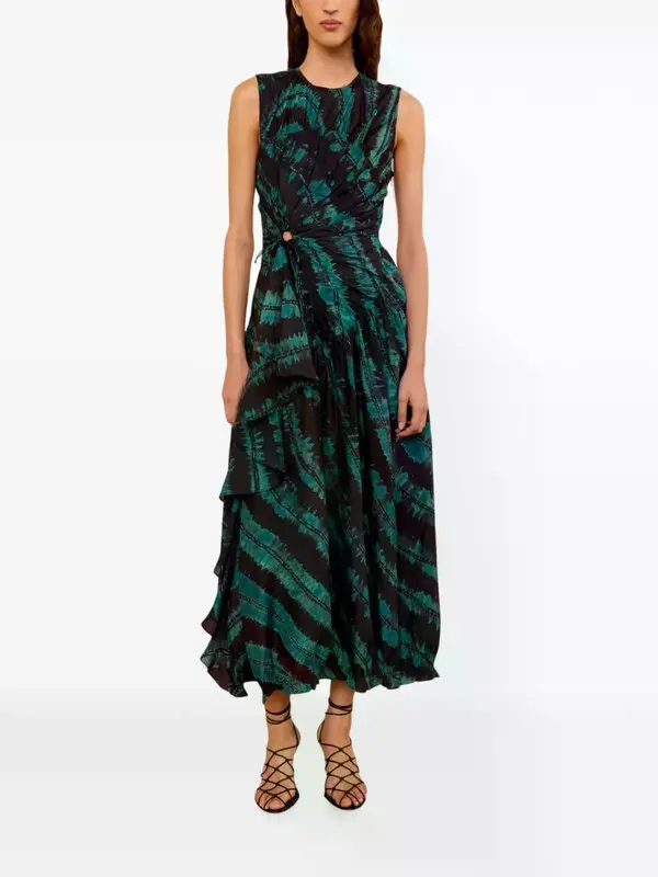 Ulla Johnson Veda Ruffled Midi Dress