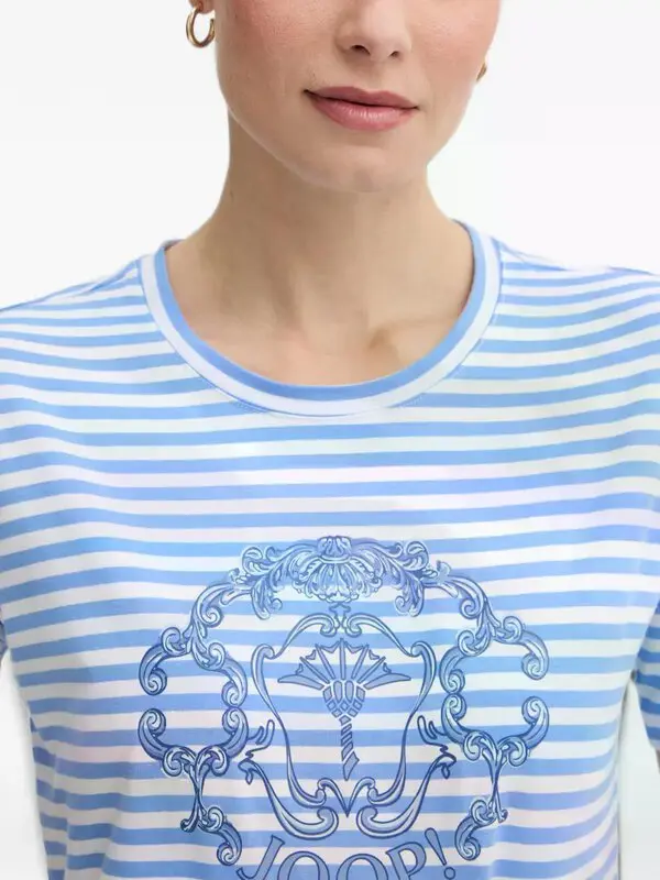 JOOP! Tele Logo-print Striped T-shirt