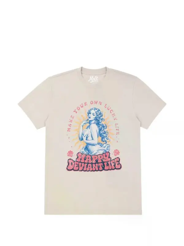 MELT Graphic-print Cotton T-shirt