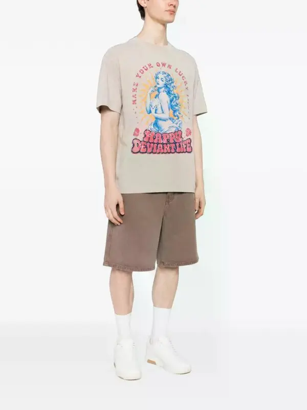 MELT Graphic-print Cotton T-shirt
