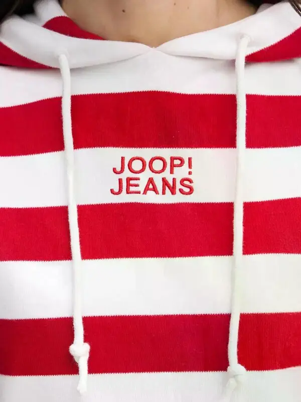 JOOP! Timira Striped Drawstring Hoodie