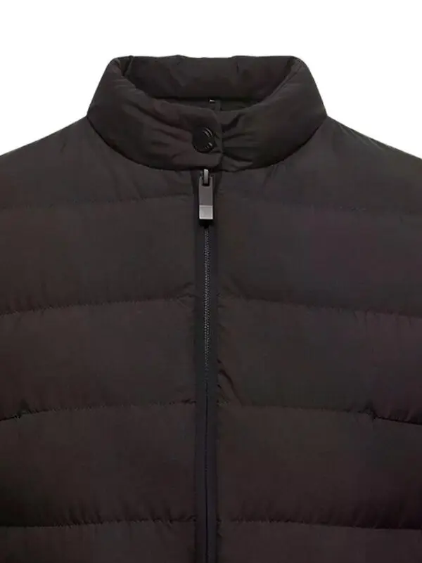 Moncler Quilted Belted Jacket - Black