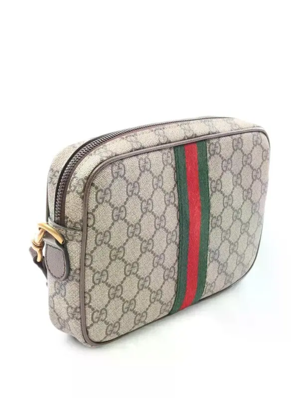 Gucci Ophidia Gg Supreme Crossbody Bag - Neutrals