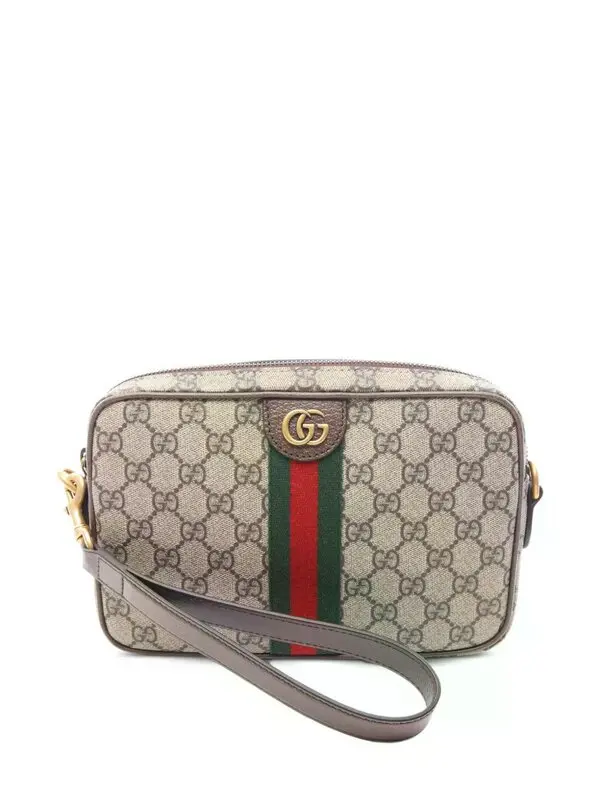 Gucci Ophidia Gg Supreme Crossbody Bag - Neutrals