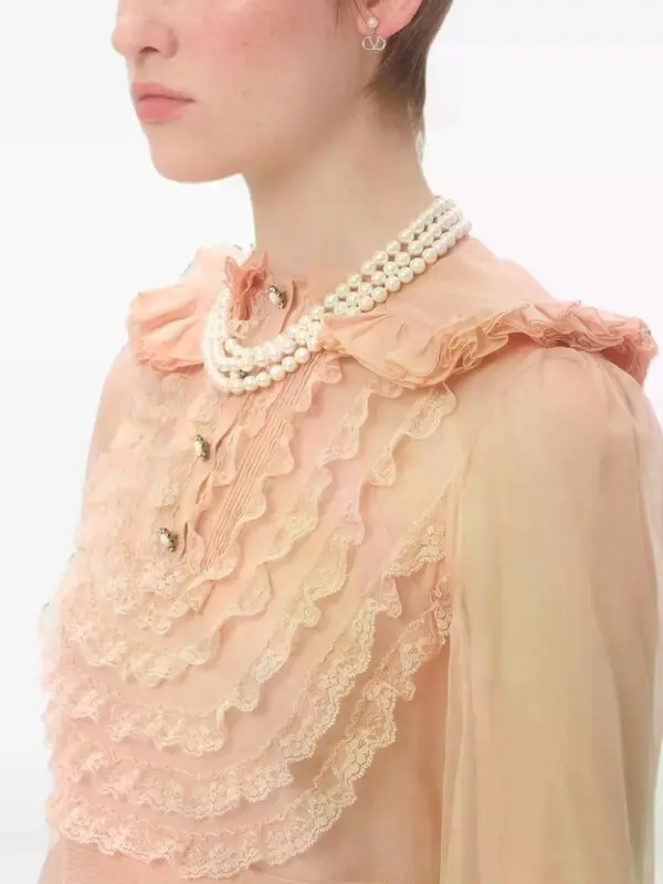 Valentino Garavani Vlogo Crystal-embellished Earrings