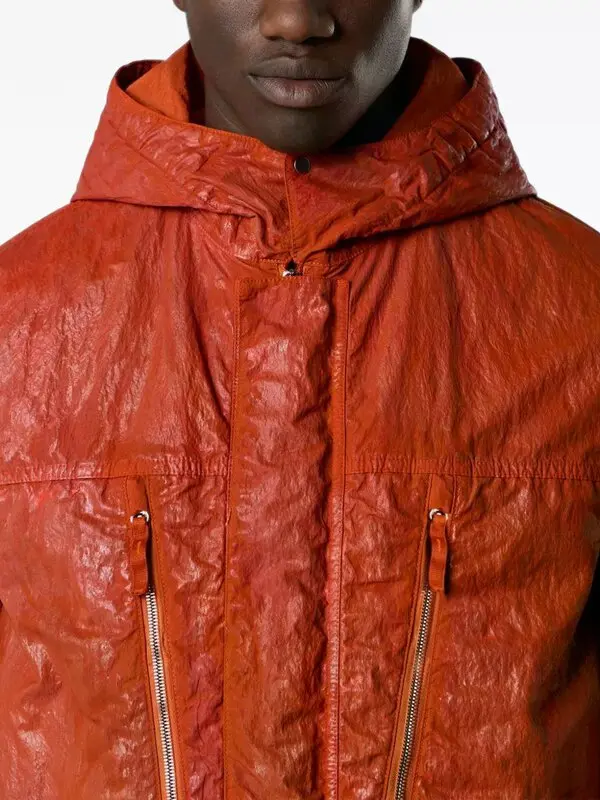 Stone Island Logo-patch Hooded Jacket