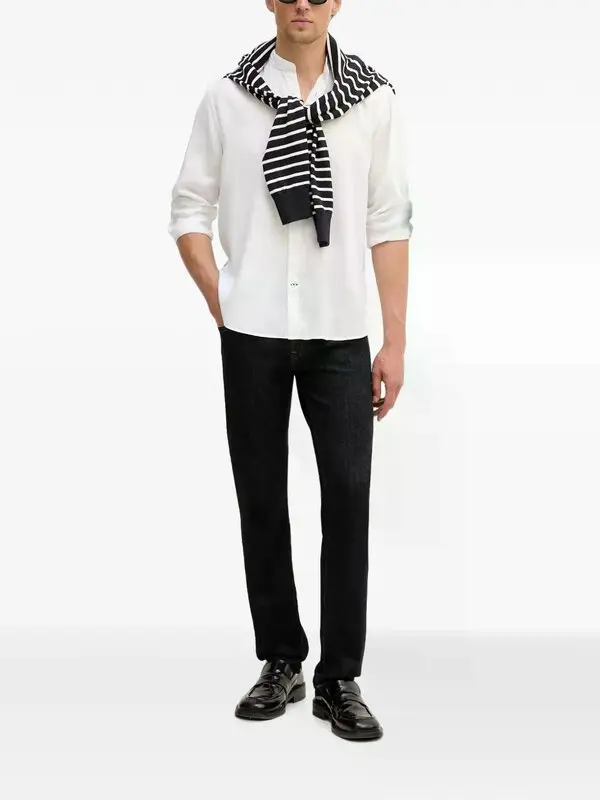 JOOP! Pebo Band-collar Long-sleeve Shirt