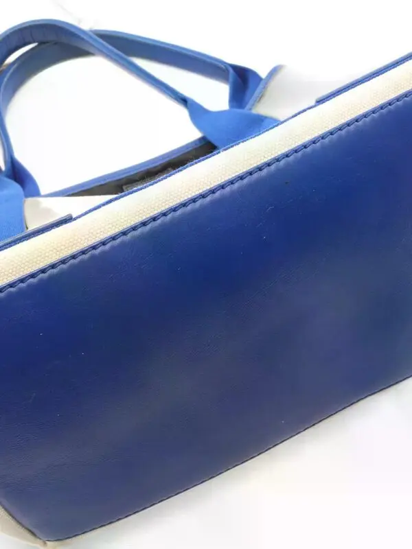 Balenciaga Cabas Leather-trim Tote Bag