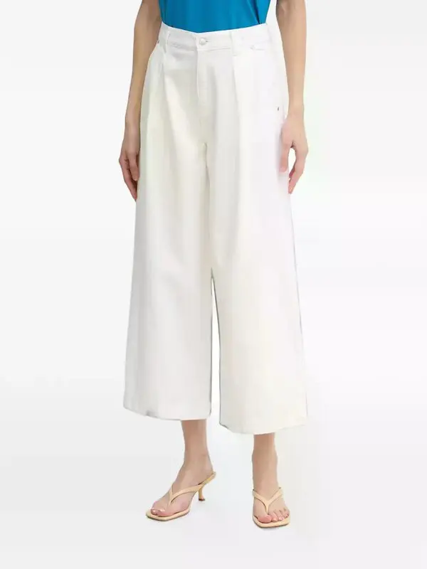 JOOP! Enrica Cropped Wide-leg Jeans