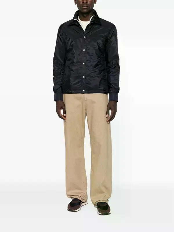 Moncler Meridelle Logo Patch Press-stud Jacket