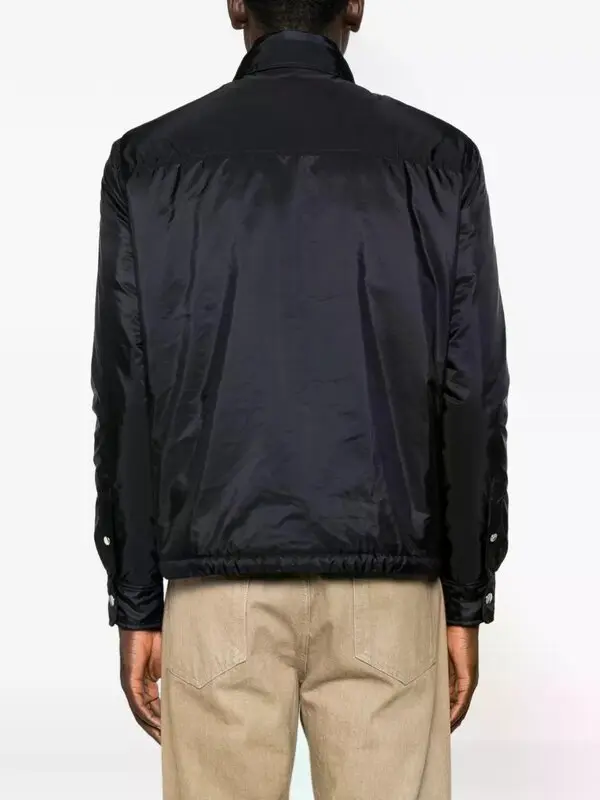 Moncler Meridelle Logo Patch Press-stud Jacket