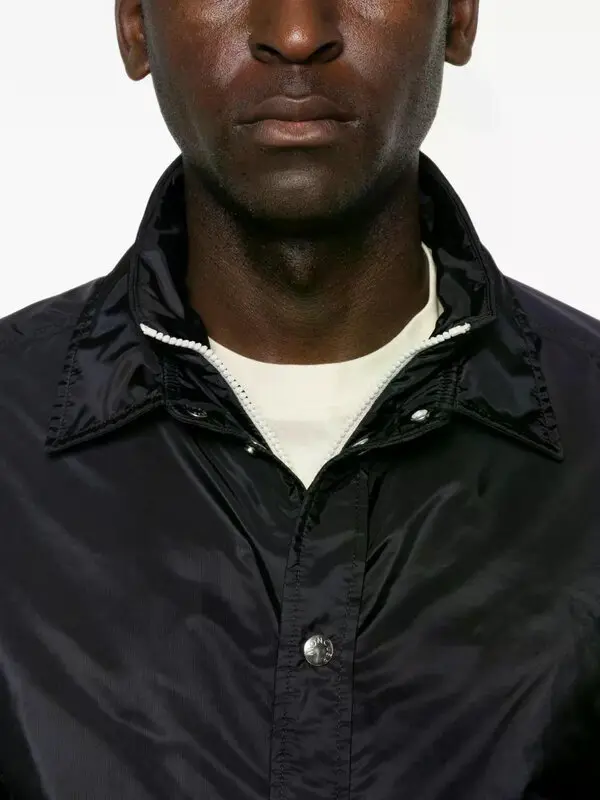 Moncler Meridelle Logo Patch Press-stud Jacket